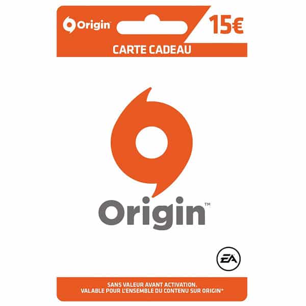 Carte Origin 15€ sur Codeplay Maroc Code Origin maroc